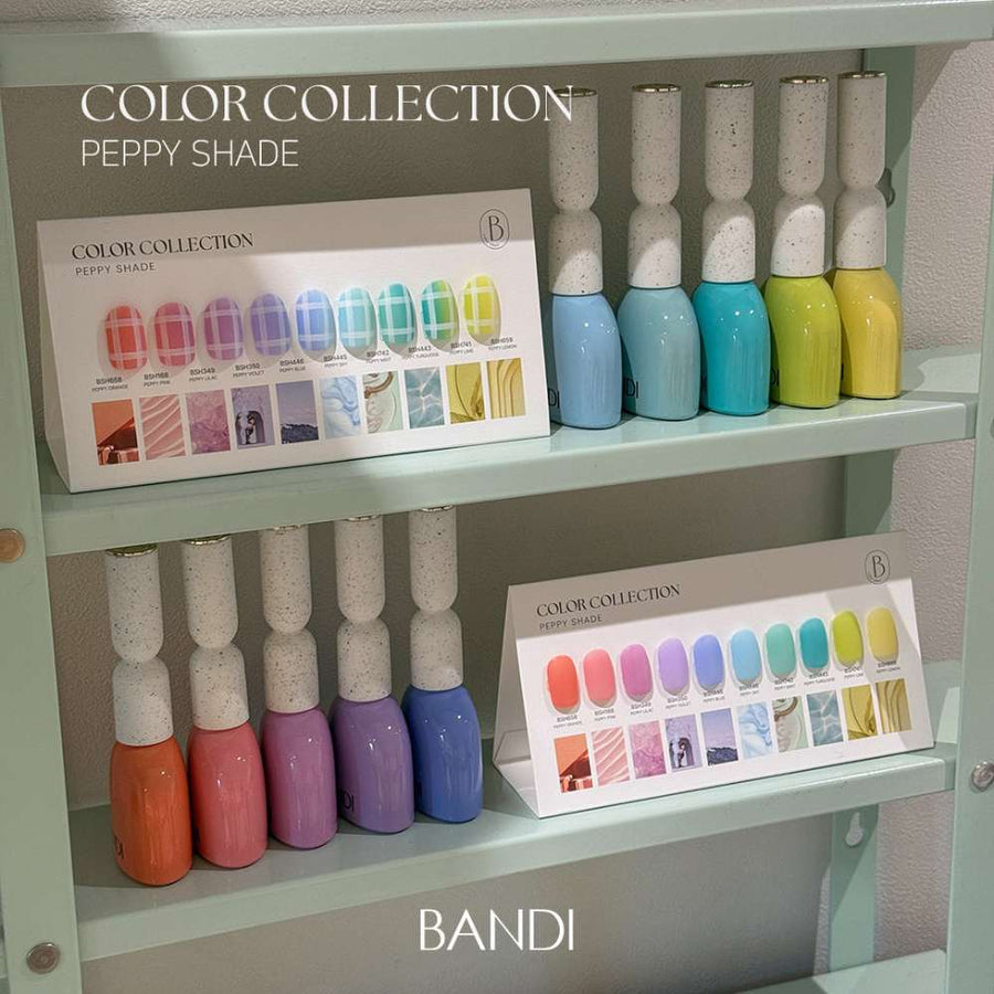 Shop Bandi Gel Kit - Peppy Shade Collection | Diamond Nail Supplies