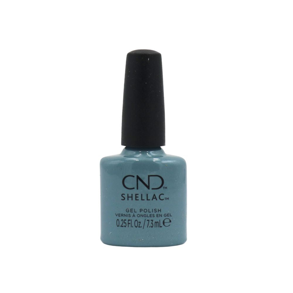 Buy CND Shellac - Teal Textile | Diamond Nail Supplies