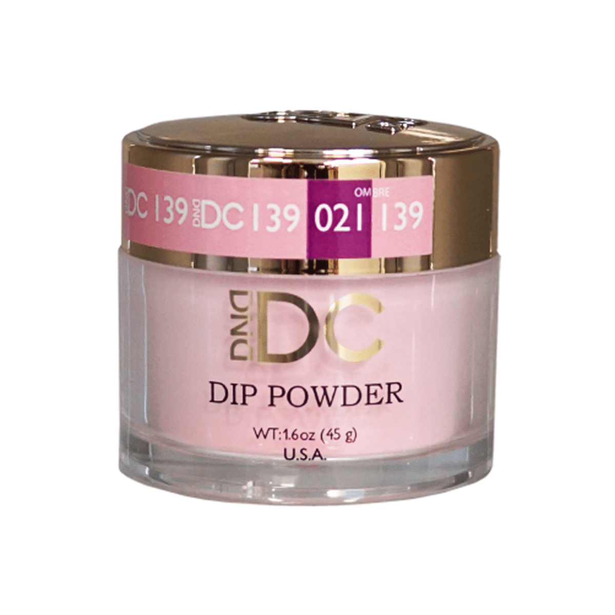 Buy DND DC Dip Powder - DC139 Pink Salt| Diamond Nail Supplies