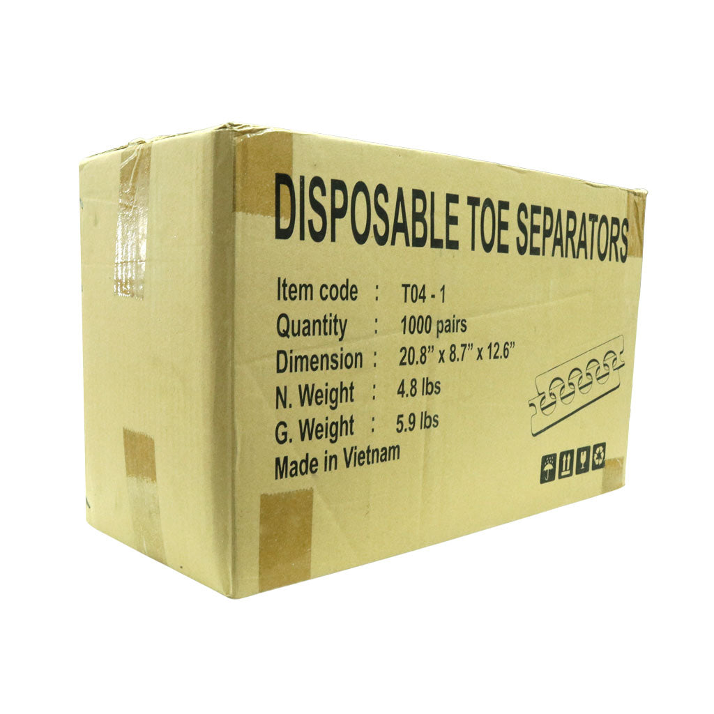 Buy Disposable Toe Separators Assorted Colours | Diamond Nail Supplies