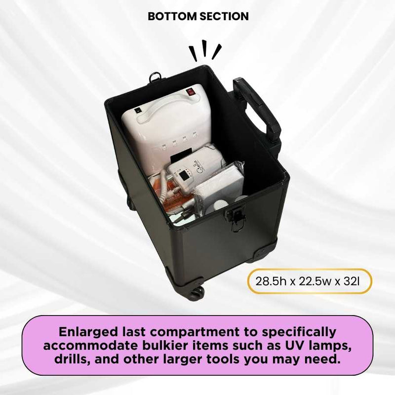Buy Gella Nail Storage Trolley Case | Diamond Nail Supplies