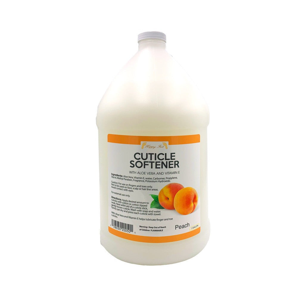 Buy Happy Feet Cuticle Softener - Peach 1 Gal | Diamond Nail Supplies