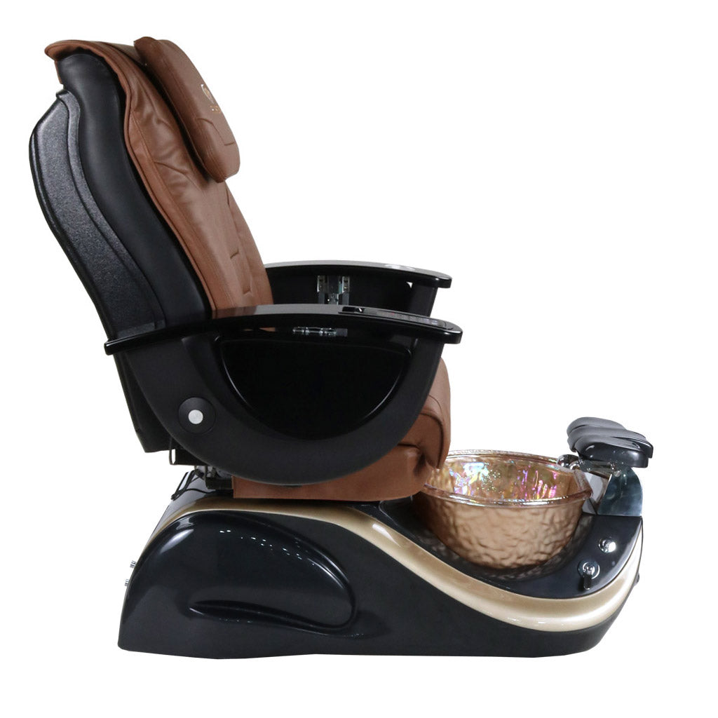 Pedicure Spa Chair - Divine (Black | Cappuccino | Black)