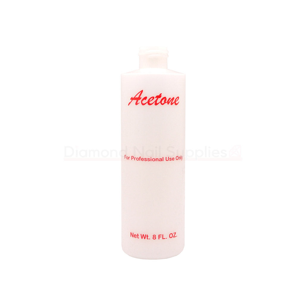 Buy Empty Acetone Bottle 237ml (8oz) | Diamond Nail Supplies